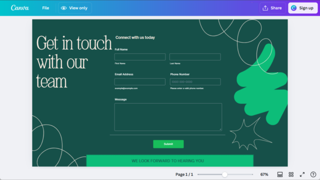 Finding the Best Form Template for Your Canva Design