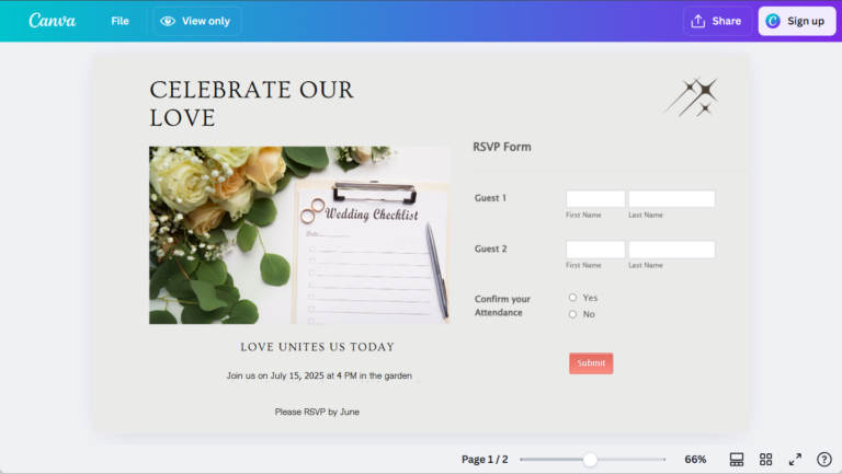 Finding the Best Form Template for Your Canva Design