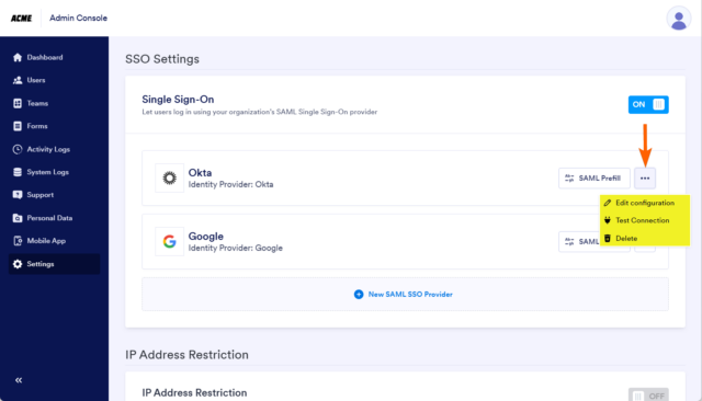 Announcing multiple single sign-on (Multi-SSO) integrations for Jotform ...