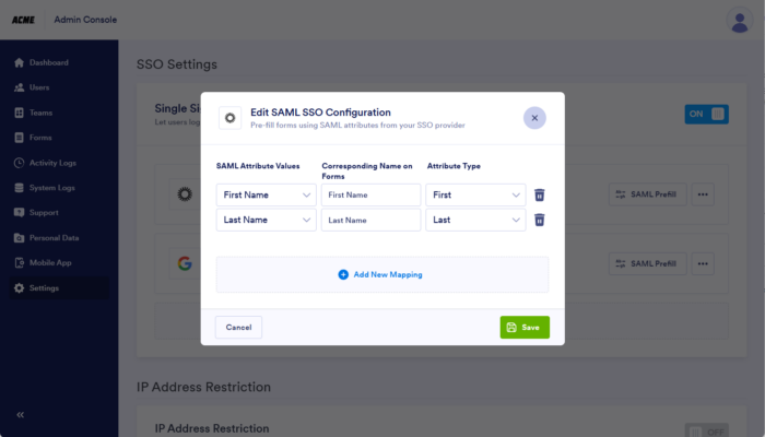 Announcing multiple single sign-on (Multi-SSO) integrations for Jotform ...