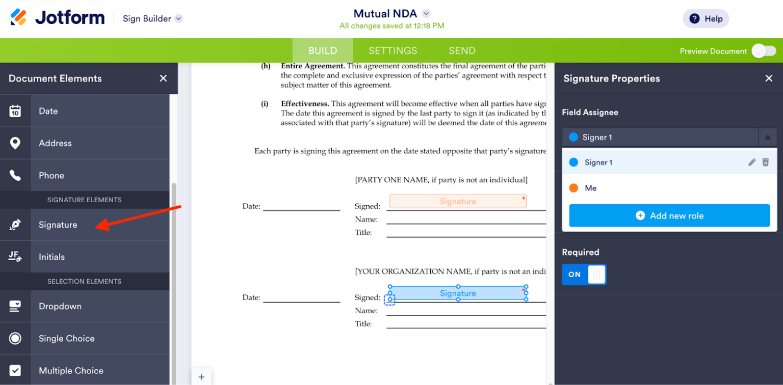 How to sign a Google Doc, step-by-step | The Jotform Blog