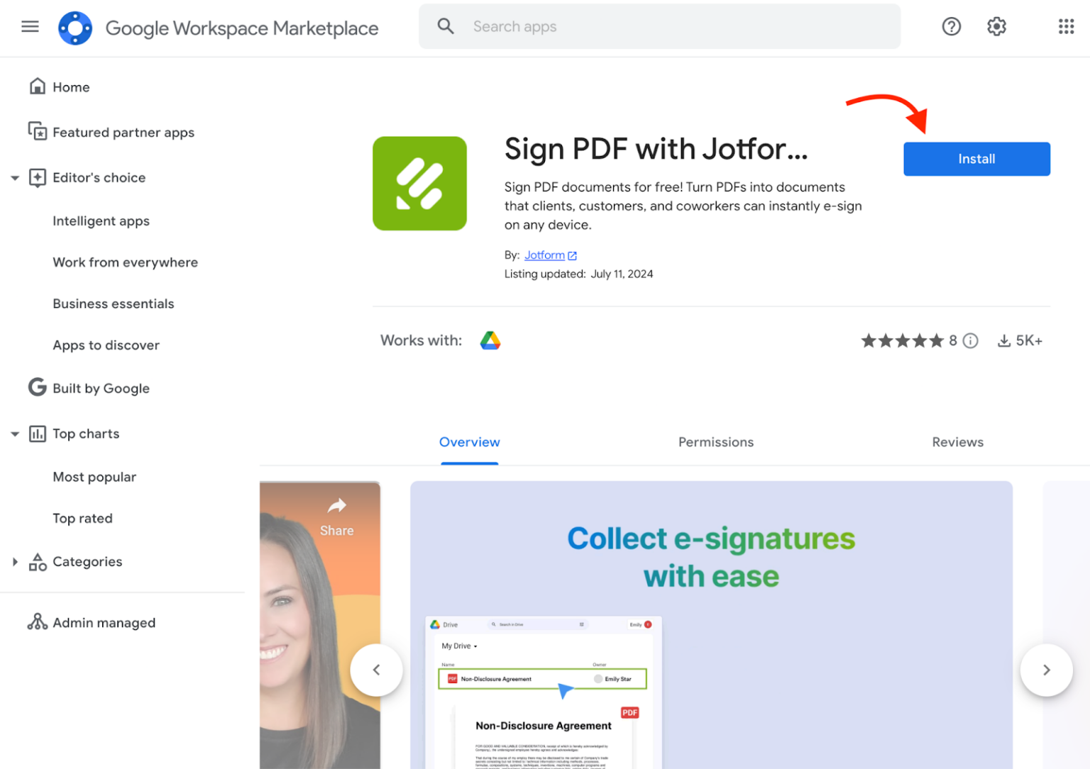 How to sign a Google Doc, step-by-step | The Jotform Blog