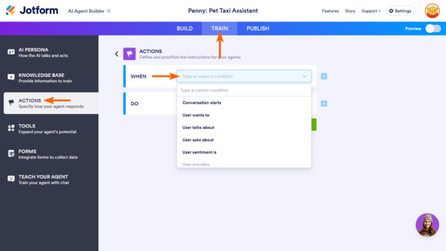 How to Initiate a Workflow Based on a User Action