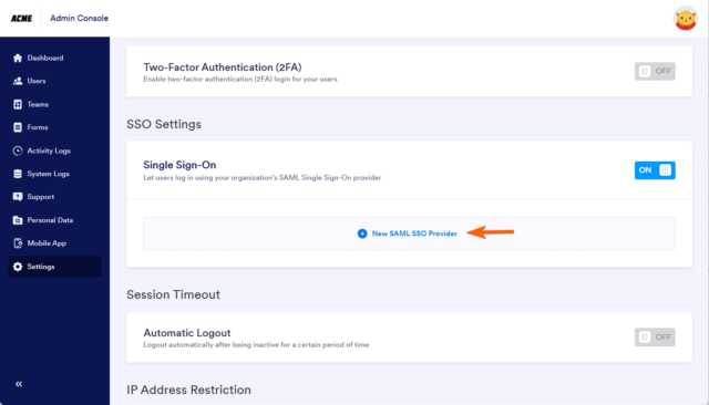 How to Add Multiple Instances of the Same SSO Provider in Jotform Enterprise