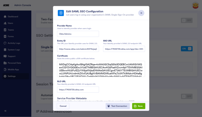 How to Add Multiple Instances of the Same SSO Provider in Jotform Enterprise