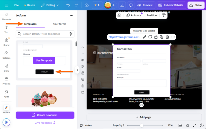 Finding the Best Form Template for Your Canva Design