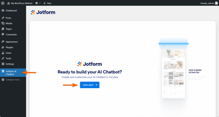 How to Use Jotform AI Chatbot on WordPress