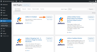 How to Use Jotform AI Chatbot on WordPress