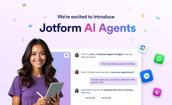 Announcing Jotform AI Agents | The Jotform Newsletters