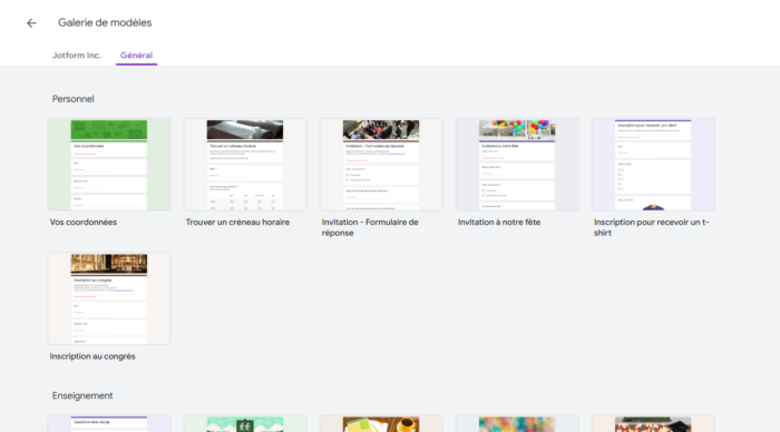 Comment créer un formulaire d’inscription avec Google Forms | The ...