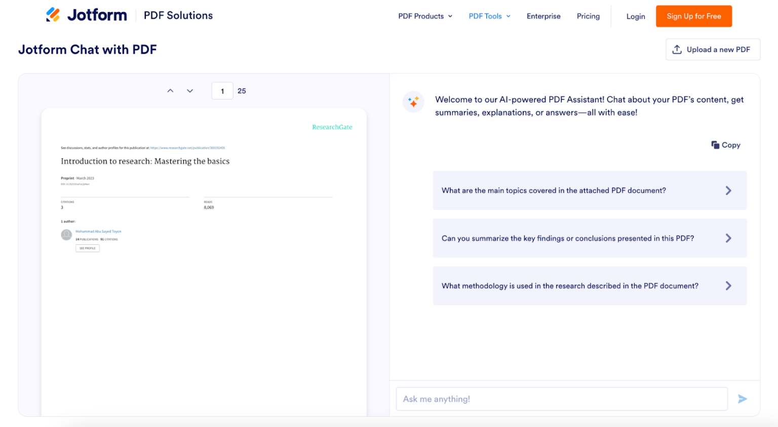 Top 7 ChatPDF alternatives you don’t want to miss in 2026 | The Jotform ...
