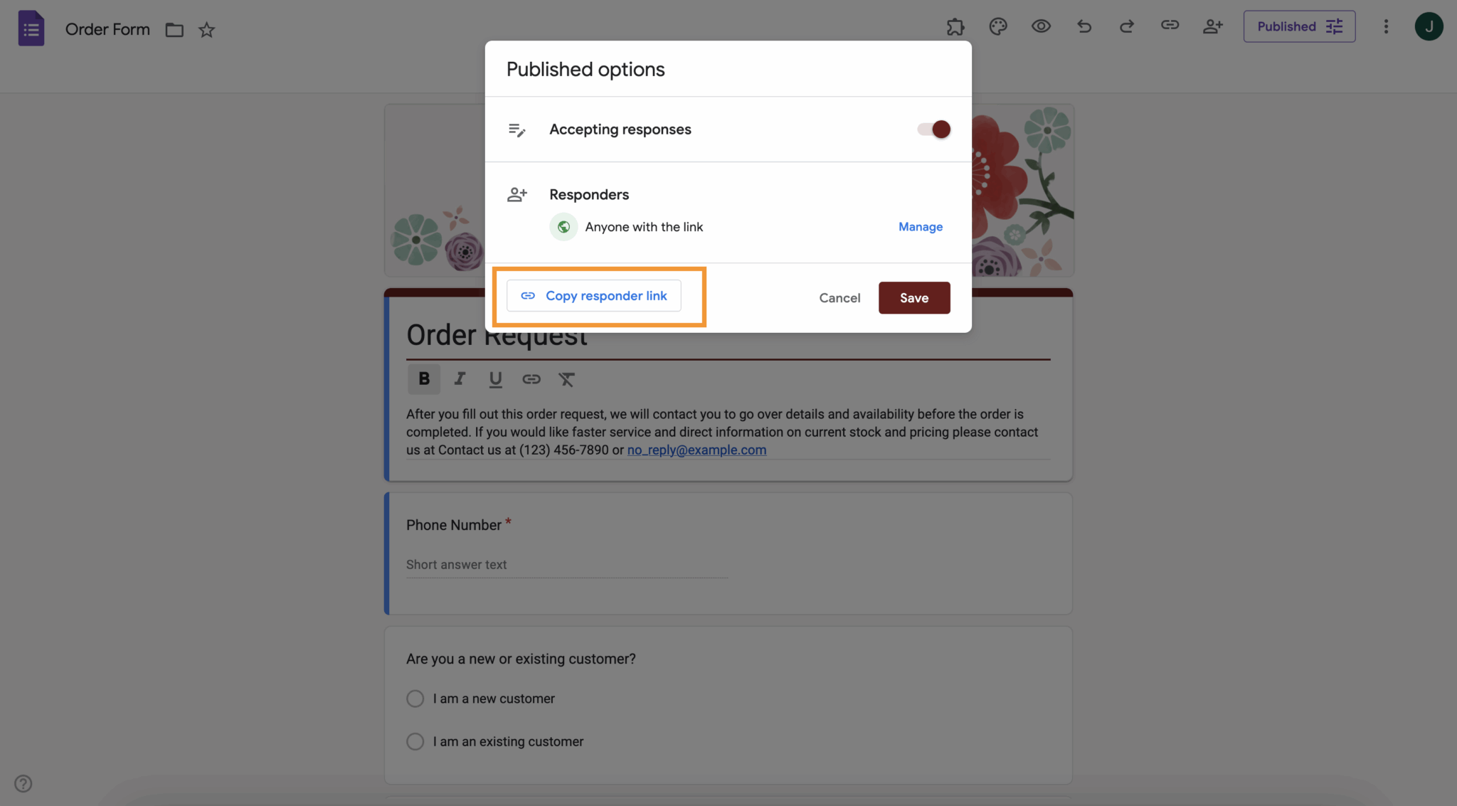 How to add a Google Form to a Canva website | The Jotform Blog