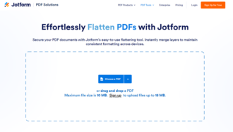 How to flatten a PDF | The Jotform Blog