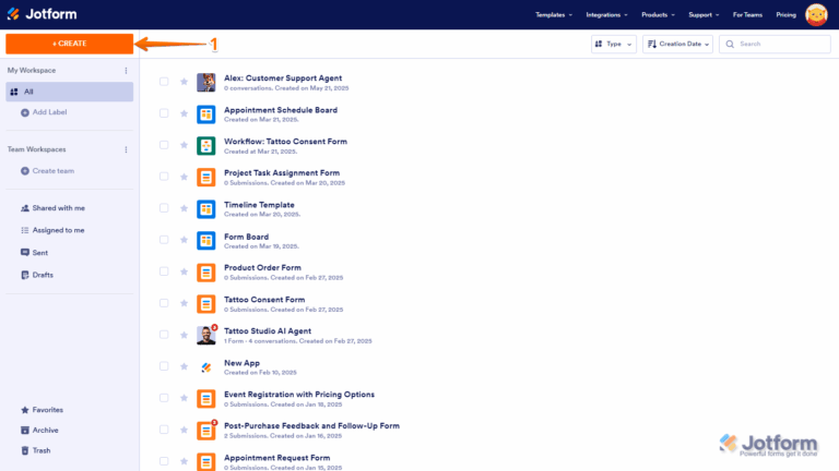 What is Jotform Workspace?