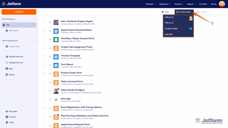 What is Jotform Workspace?
