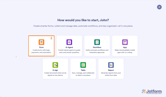 How to Create Your First Web Form