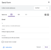 How to make a signup sheet in Google Forms in 2026 | The Jotform Blog