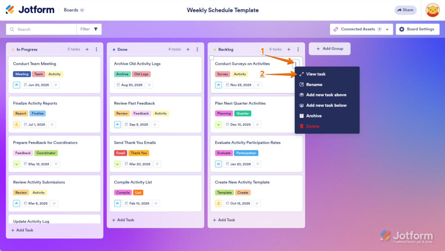 How to Group Tasks in Jotform Boards Using Tags