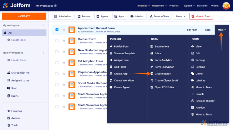 How to Create a Visual Report With Your Form Submissions