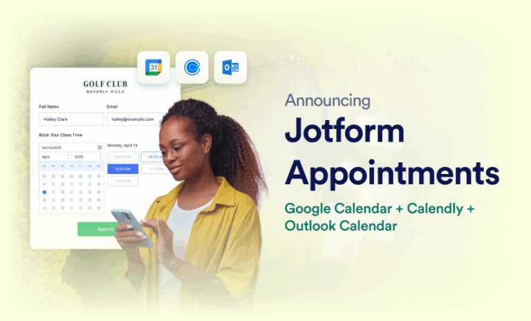 Announcing Jotform Appointments for Jotform Enterprise | The Jotform Blog