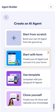 How to Create an AI Agent from an Existing Form with the Jotform AI Agent Mobile App