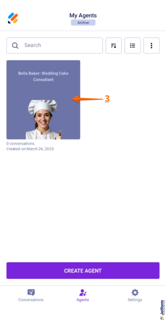 How to Manage AI Agents in Jotform AI Agent Mobile App