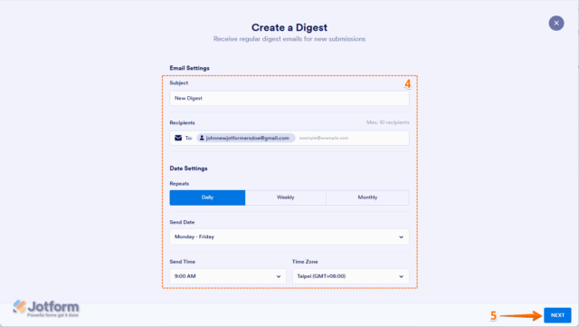 How to Set Up Digest Emails