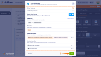 How to Integrate your Jotform Appointments with Microsoft Outlook Calendar
