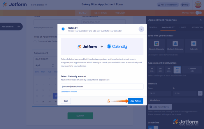 How to Integrate Your Form With Calendly