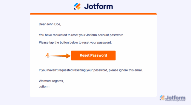 How to Reset Your Jotform Password
