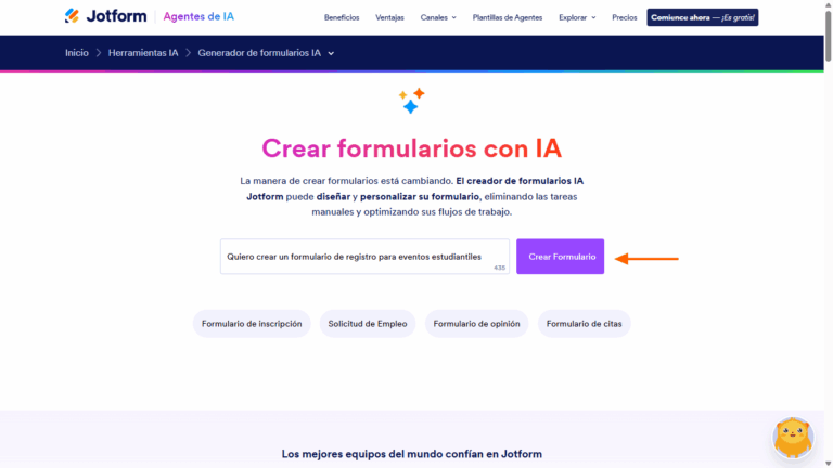 ¿Puede la IA crear formularios de Google? | The Jotform Blog