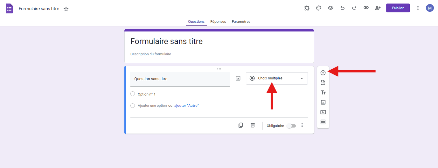 Comment activer les commentaires dans les questions à choix multiples ...