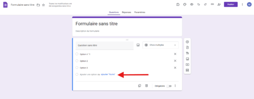 Comment activer les commentaires dans les questions à choix multiples ...
