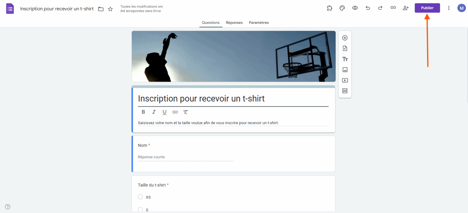 Comment déclencher des notifications par email dans Google Forms | The Jotform Blog