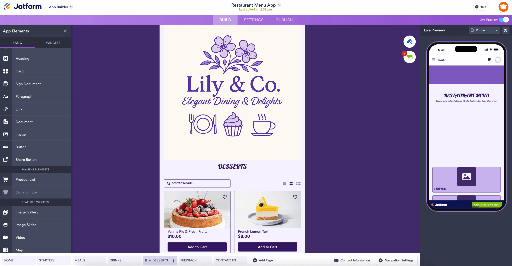 How to design a restaurant menu | The Jotform Blog