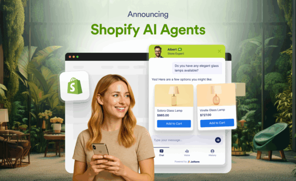 🛍 Announcing AI Agents for Shopify available on Jotform Enterprise ...
