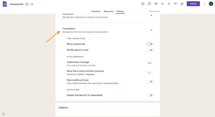 How to use Google Forms’ randomize questions feature | The Jotform Blog