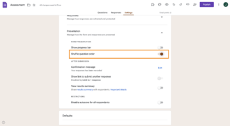 How to use Google Forms’ randomize questions feature | The Jotform Blog