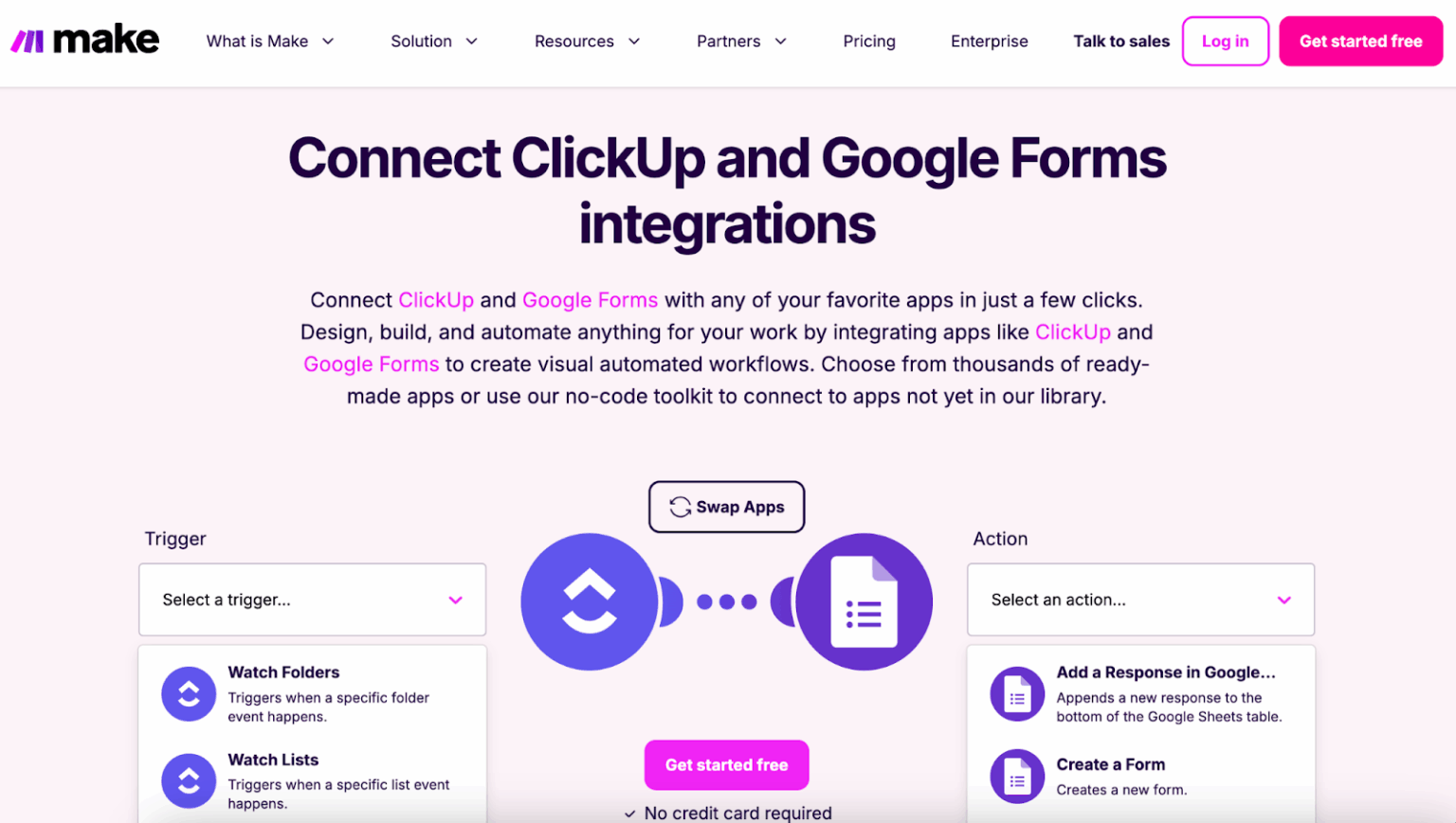 How to integrate Google Forms with ClickUp | The Jotform Blog