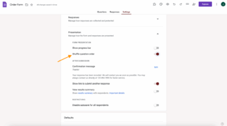 How to shuffle questions in Google Forms in 2026 | The Jotform Blog