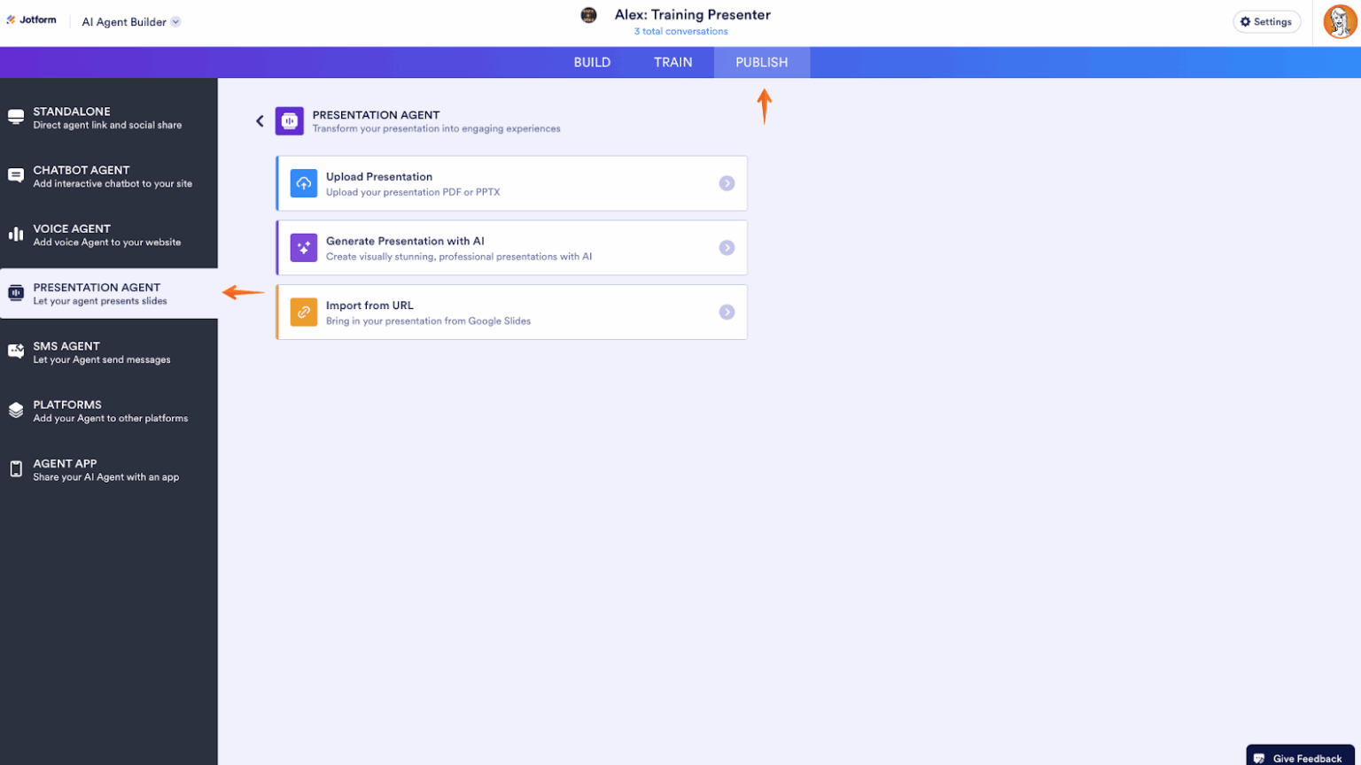 Announcing Presentation Agents for Jotform Enterprise | The Jotform Blog