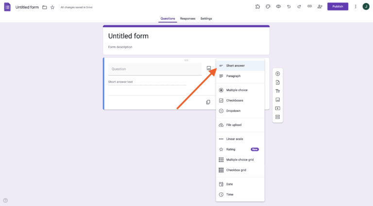 How to add fill-in-the-blank questions to Google Forms | The Jotform Blog