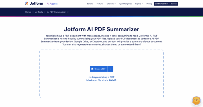 The 8 best AI PDF summarizer tools in 2026 | The Jotform Blog