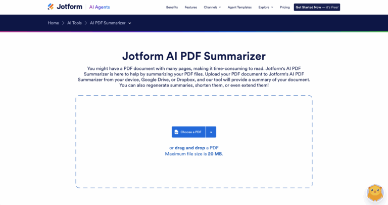The 8 best AI PDF summarizer tools in 2026 | Jotform Blog