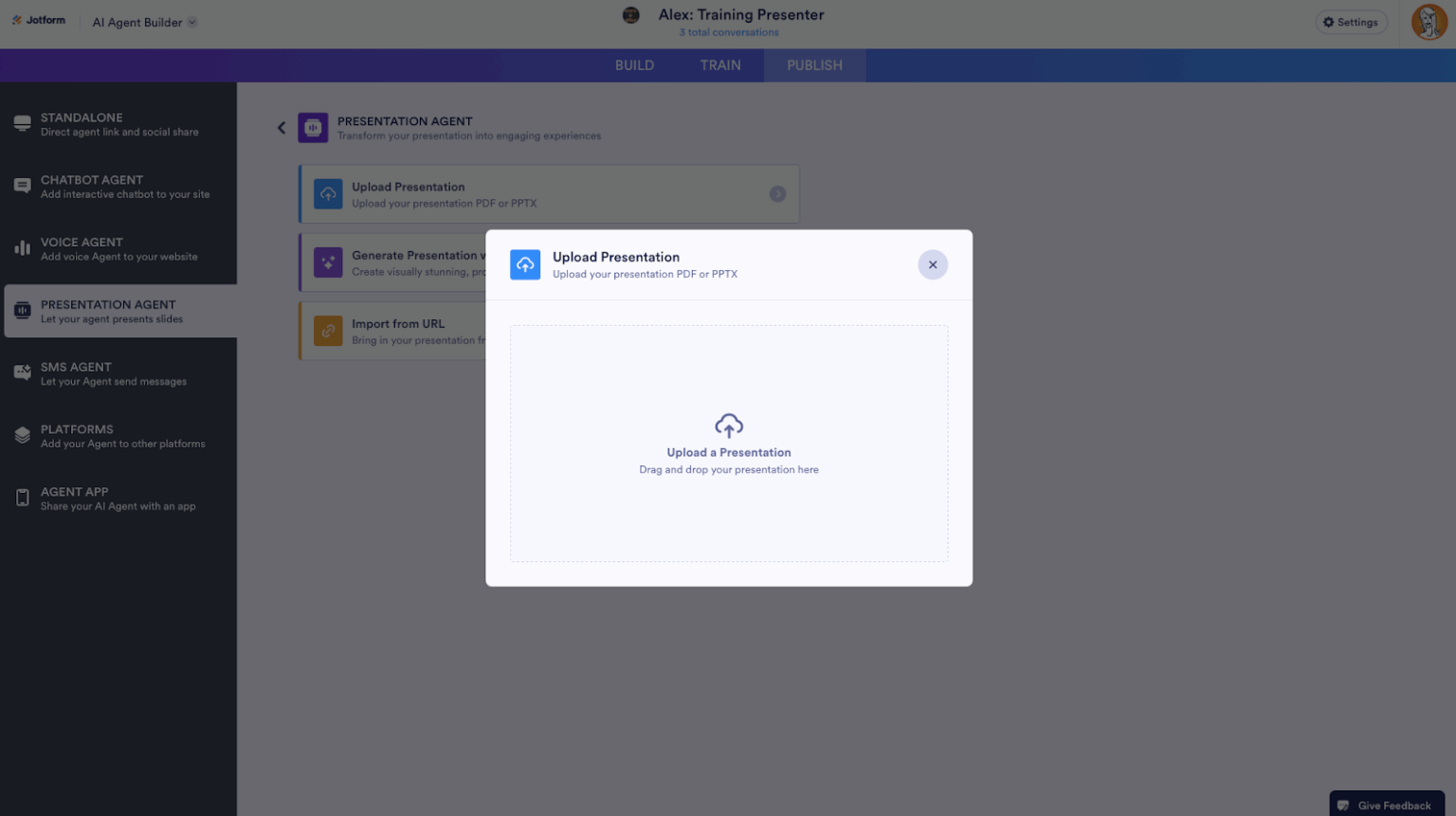 Announcing Presentation Agents for Jotform Enterprise | The Jotform Blog