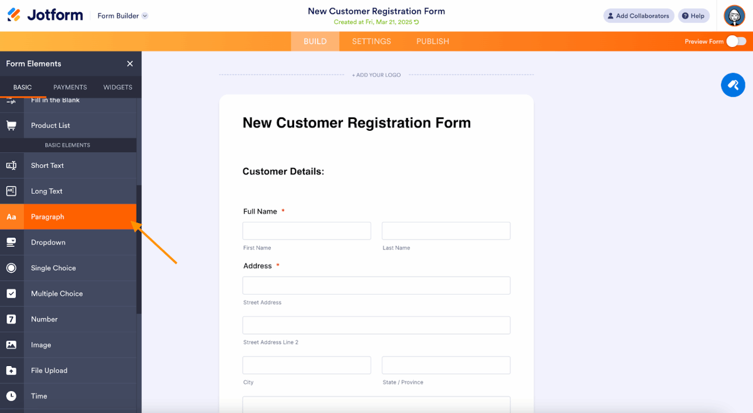 How to add a description to a question in Google Forms | The Jotform Blog