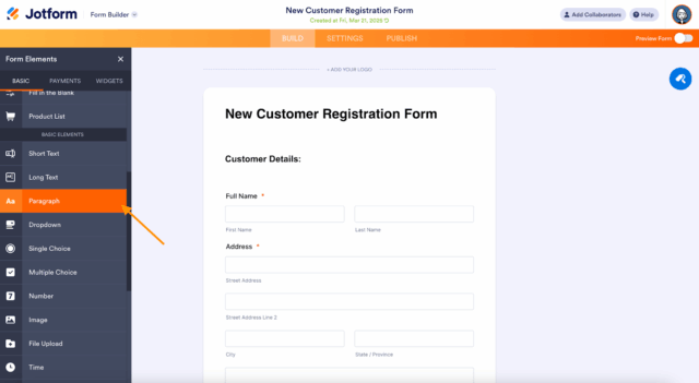 How to add a description to a question in Google Forms | The Jotform Blog