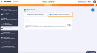 How to redirect users after submitting Google Forms | The Jotform Blog