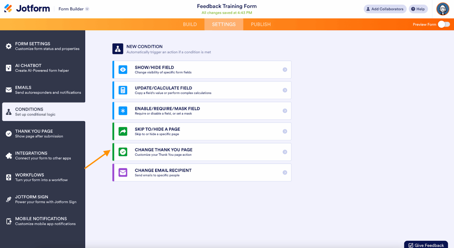 How to redirect users after submitting Google Forms | The Jotform Blog
