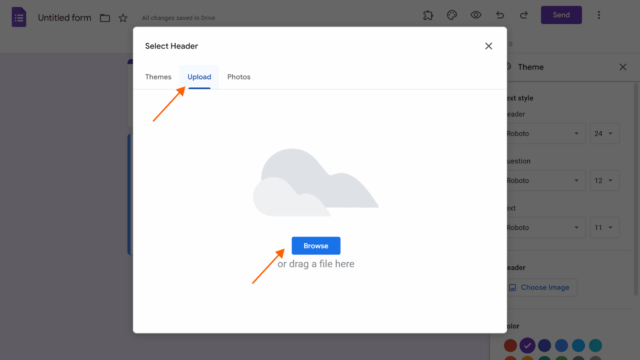 How to add a logo to a Google Form | The Jotform Blog